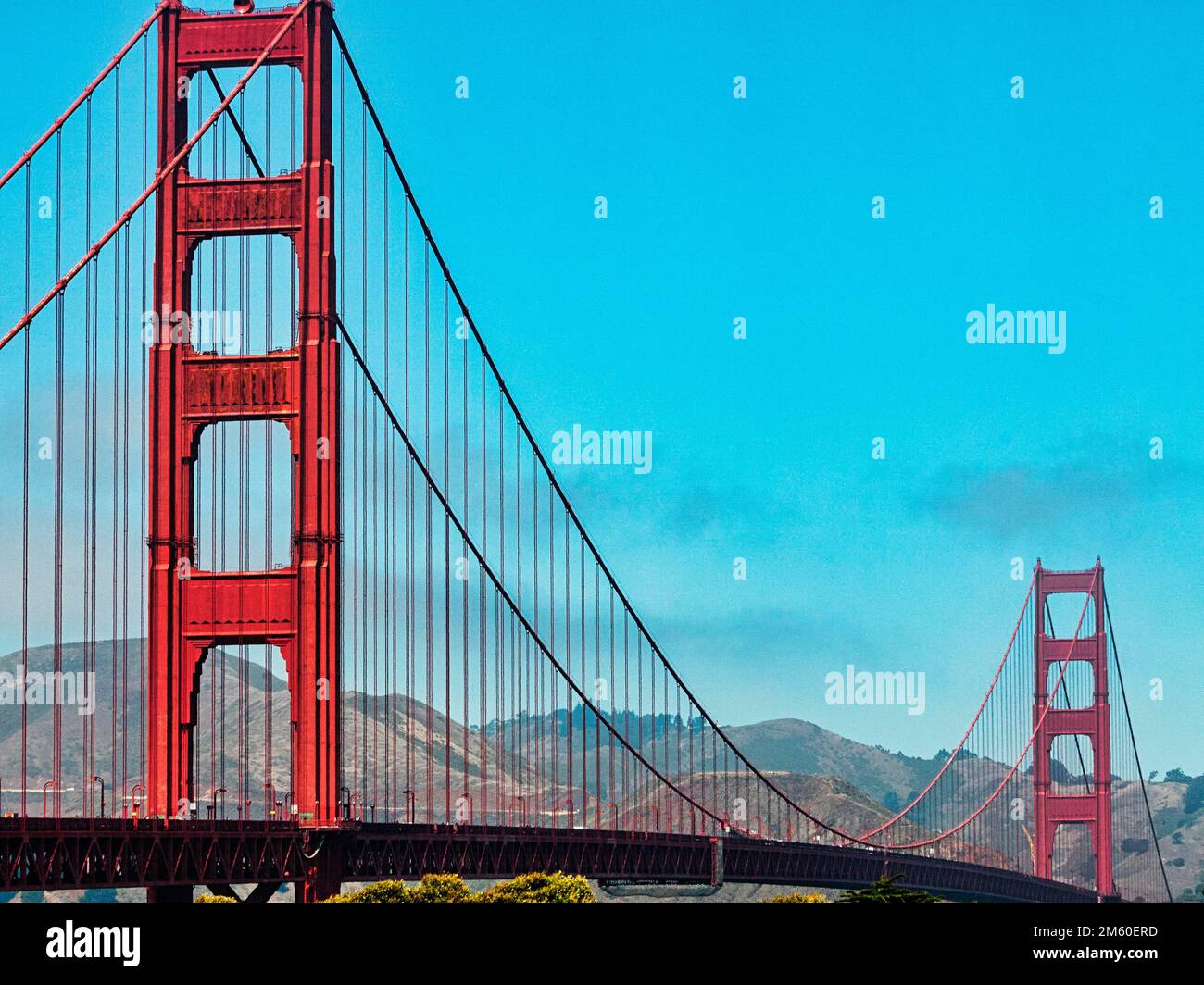 Suspension bridge pylon hi-res stock photography and images - Alamy