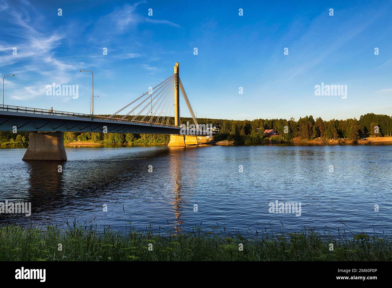 Rovaniemi bridge summer hi-res stock photography and images - Alamy