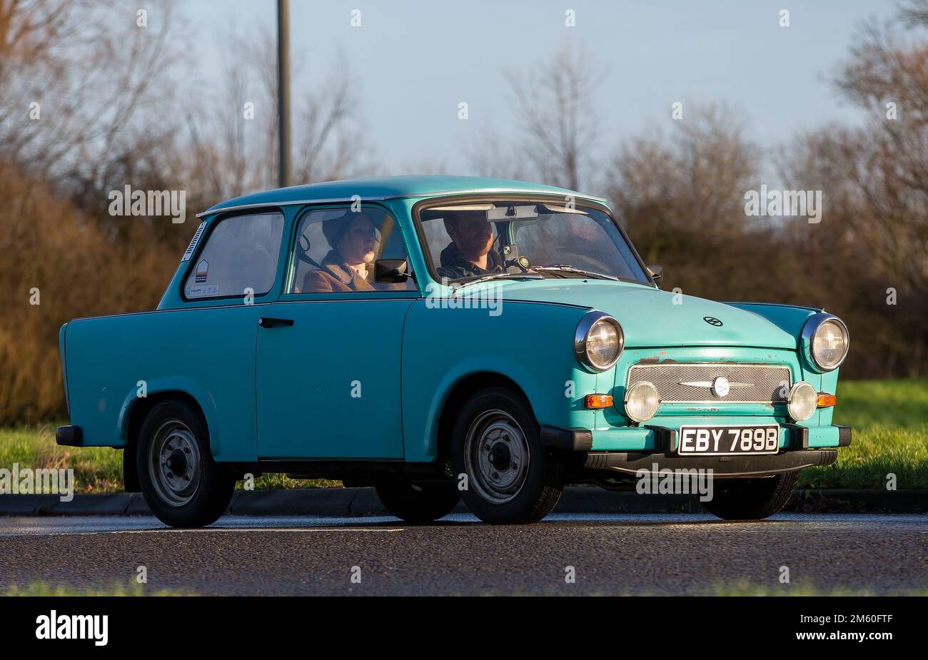 1964 East German Trabant from the cold war years making it's way to ...