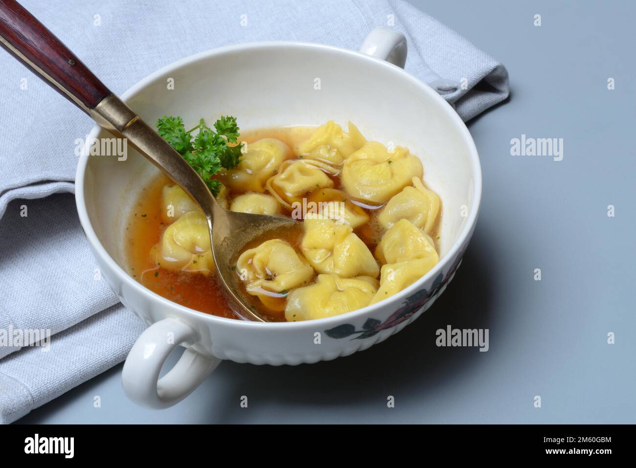 Cappelletti soup hi-res stock photography and images - Alamy