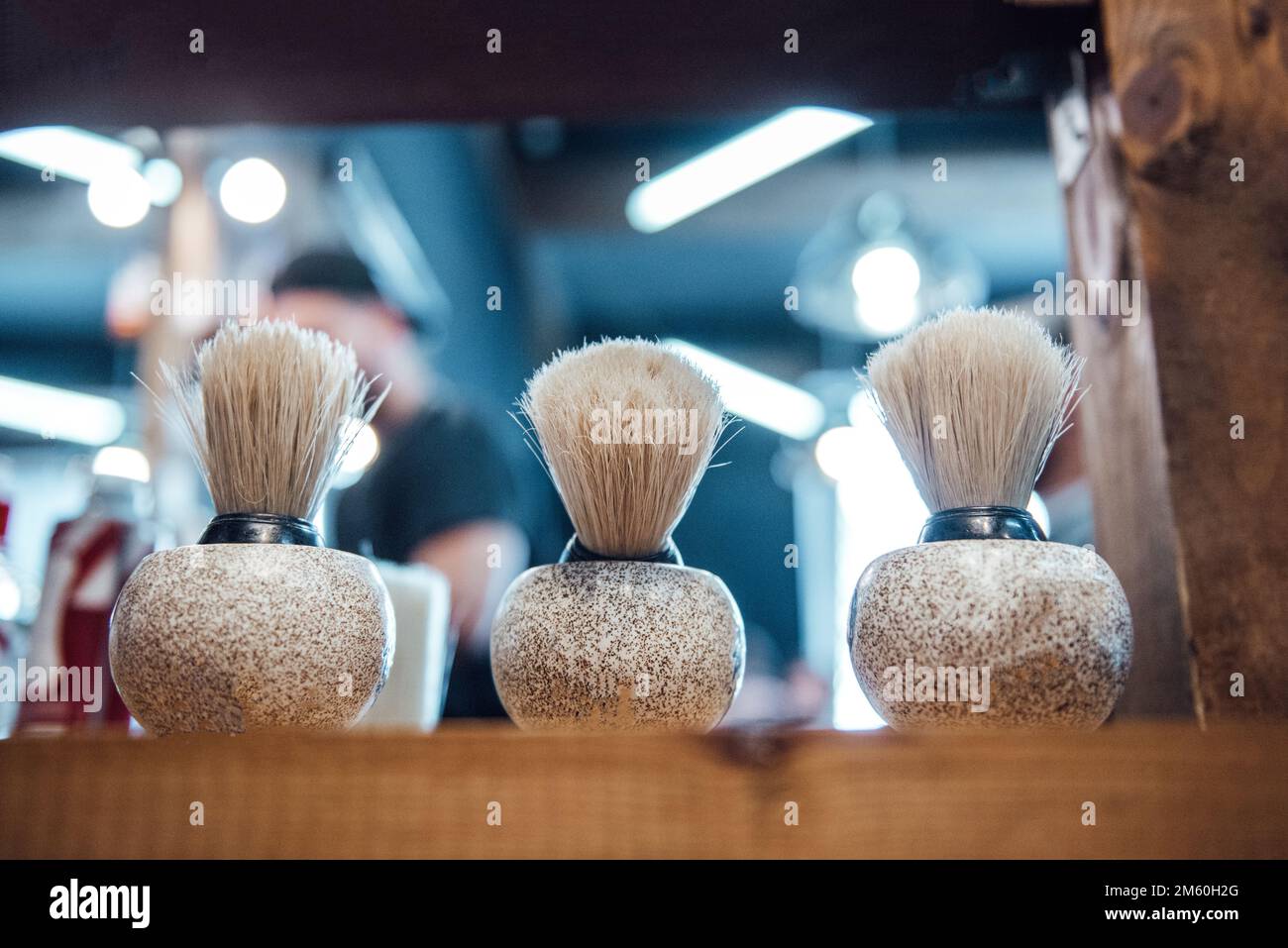 Shaving in open hi-res stock photography and images - Alamy
