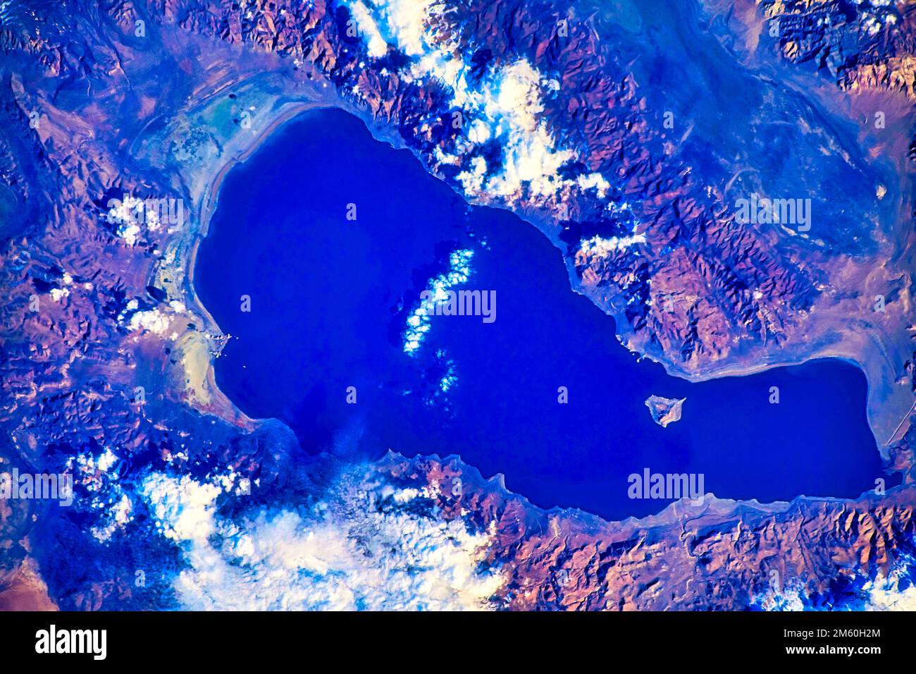 Lake in Nevada, USA. For NASA usage guidelines: refer to https://www ...