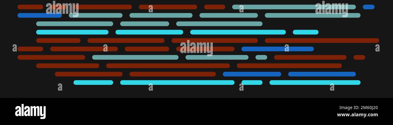 Cartoon coding simulated lines vector illustration Stock Vector Image ...