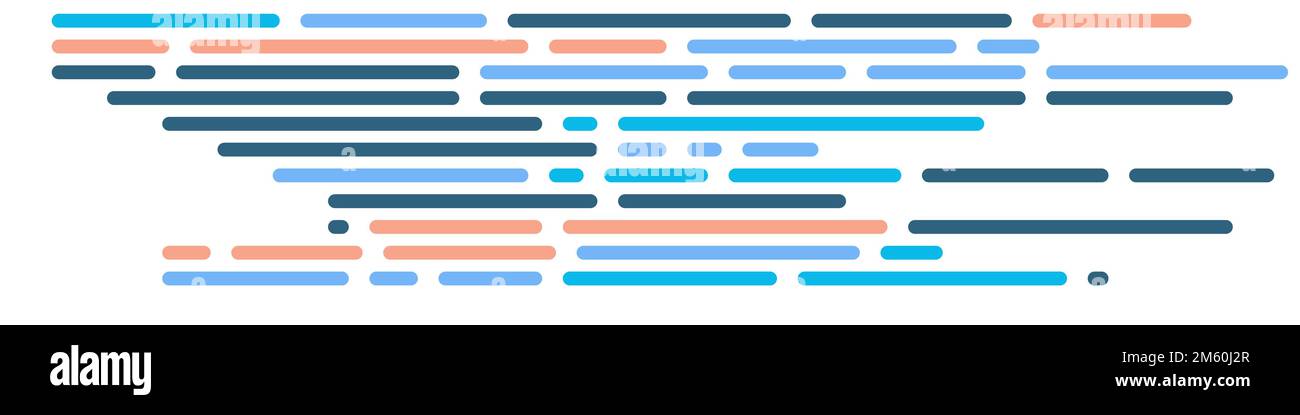 Cartoon coding simulated lines vector illustration Stock Vector Image ...