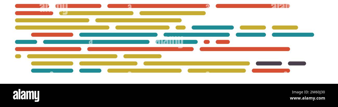 Cartoon coding simulated lines vector illustration Stock Vector Image ...