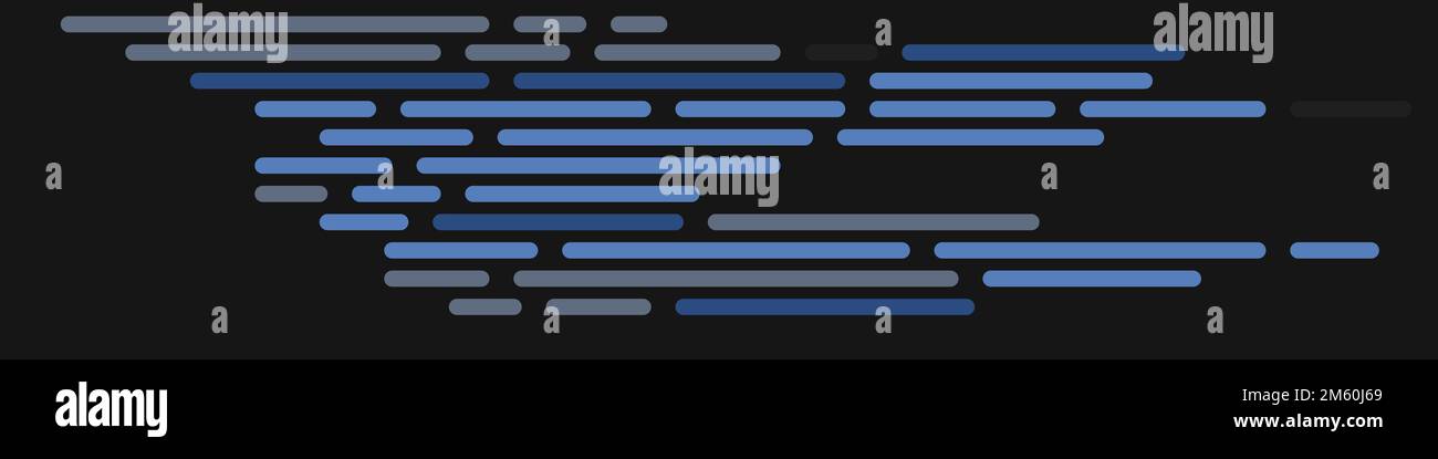 Cartoon coding simulated lines vector illustration Stock Vector Image ...