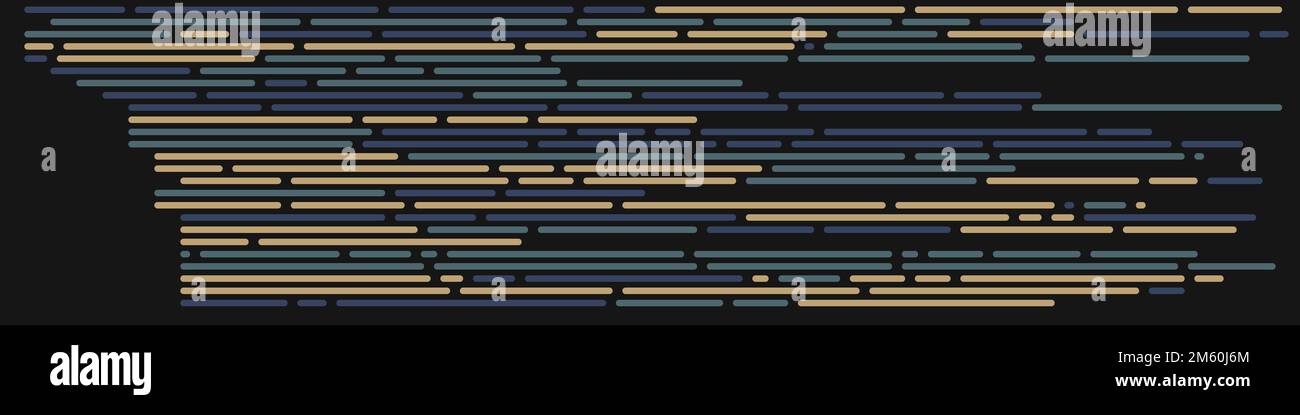Cartoon coding simulated lines vector illustration Stock Vector Image ...