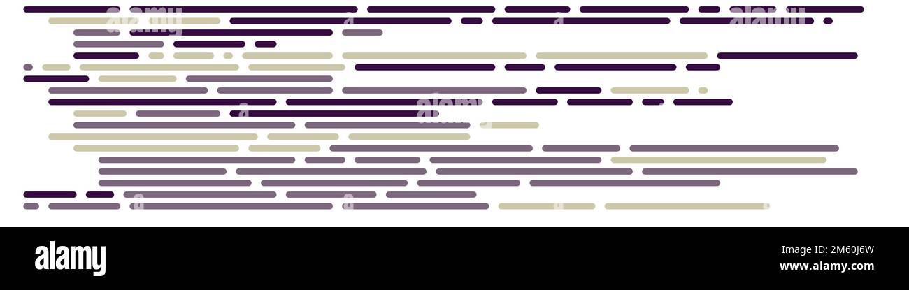Cartoon coding simulated lines vector illustration Stock Vector Image ...