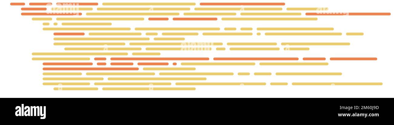 Cartoon coding simulated lines vector illustration Stock Vector Image ...