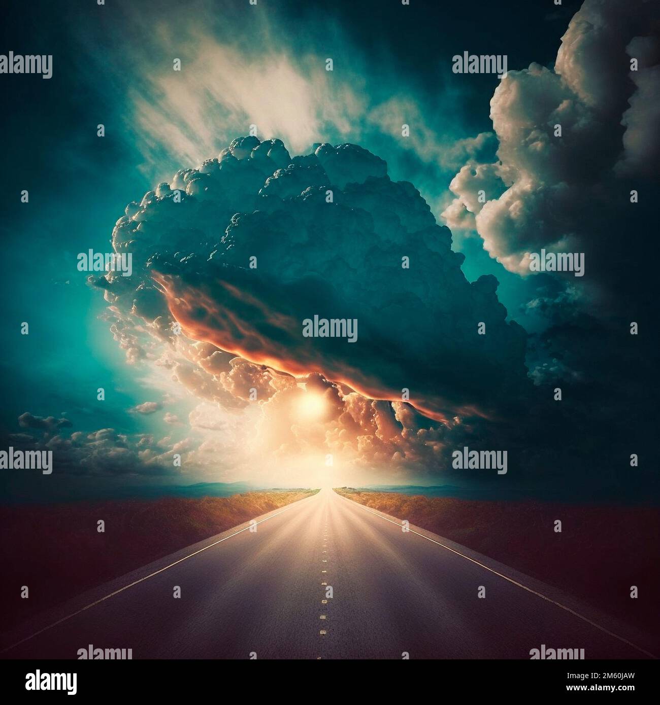Cartoon long journey hi-res stock photography and images - Alamy