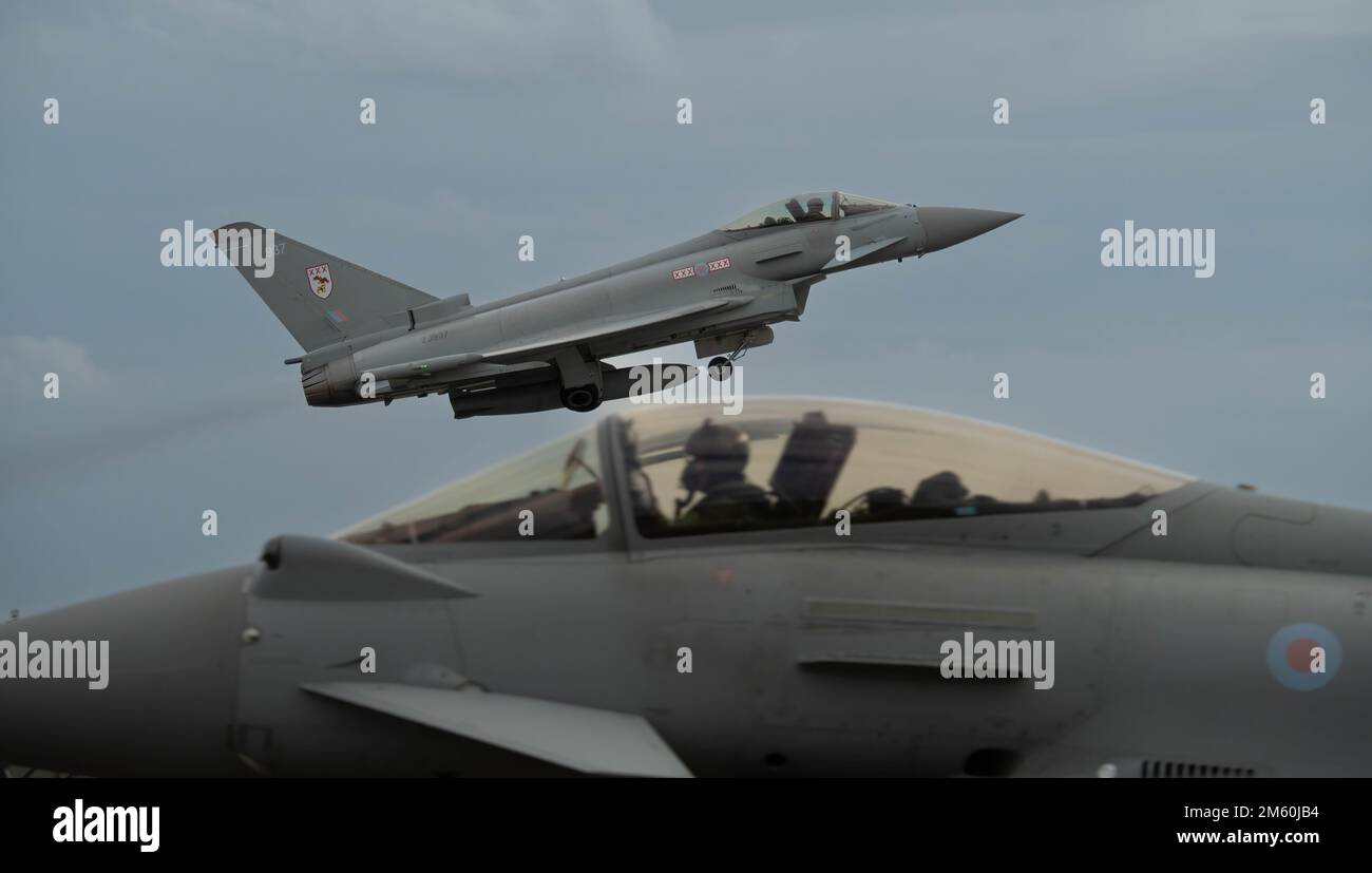 Aviation typhoon aircraft hi-res stock photography and images - Alamy