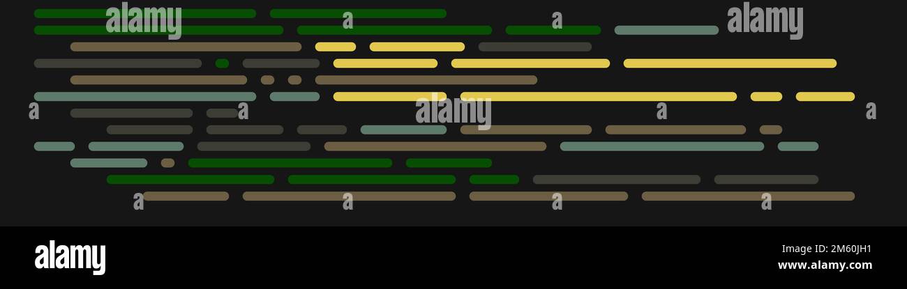 Cartoon coding simulated lines vector illustration Stock Vector Image ...