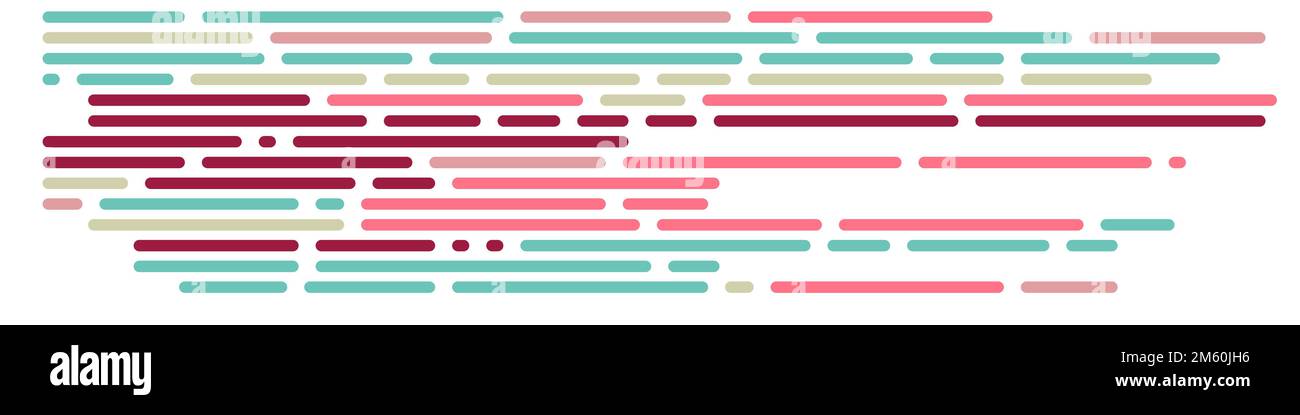 Cartoon coding simulated lines vector illustration Stock Vector Image ...