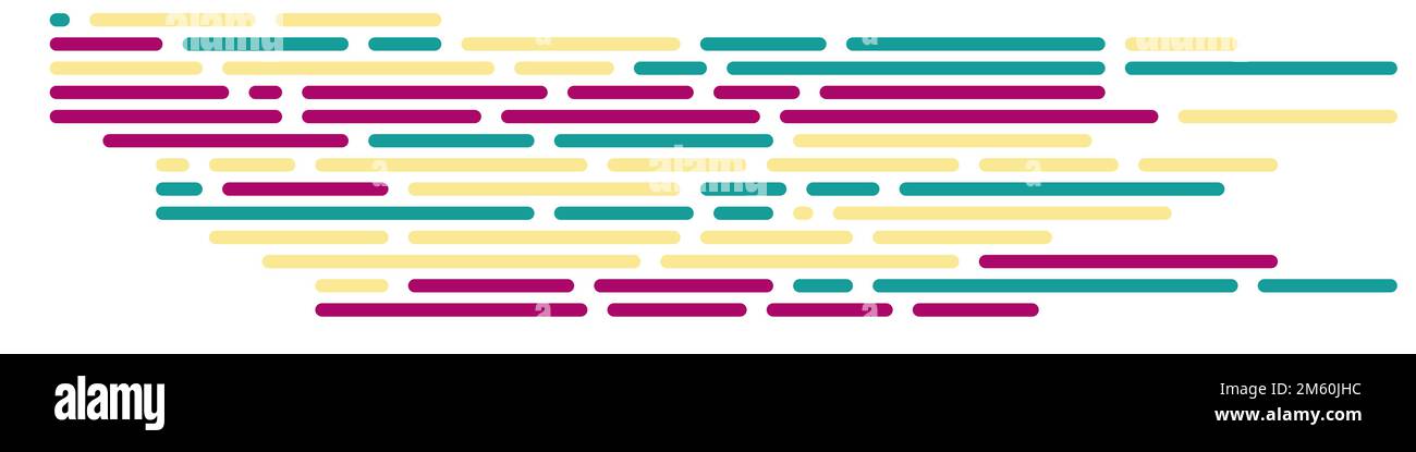 Cartoon coding simulated lines vector illustration Stock Vector Image ...