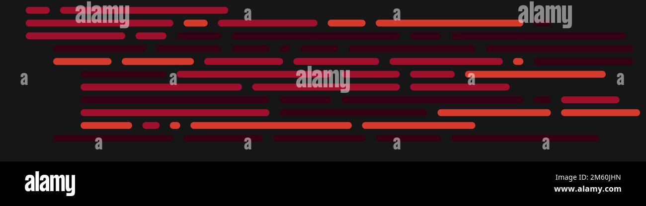 Cartoon coding simulated lines vector illustration Stock Vector Image ...