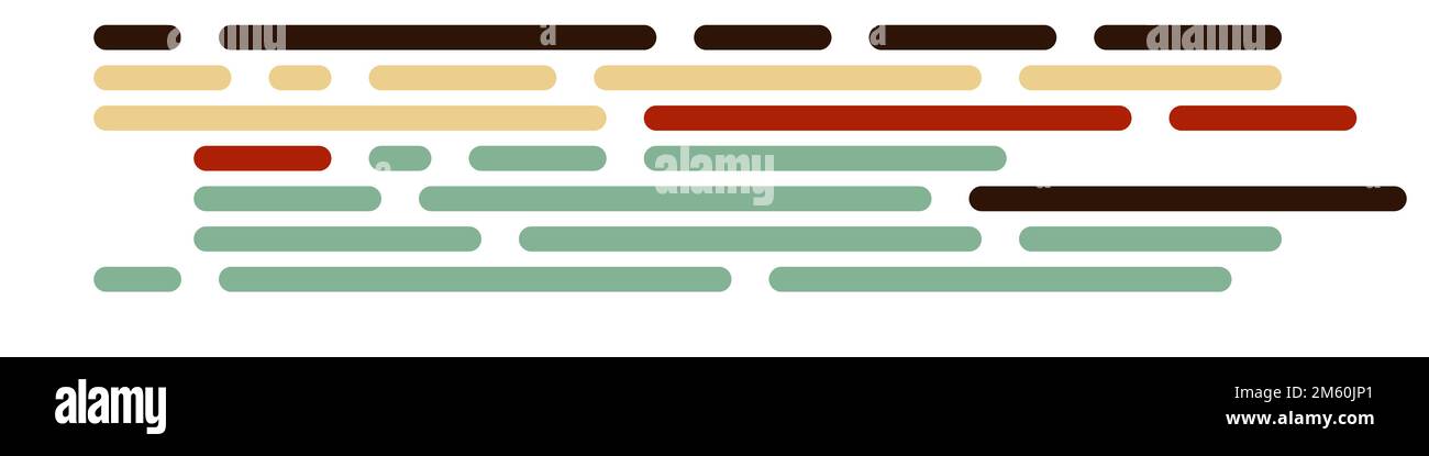 Cartoon coding simulated lines vector illustration Stock Vector Image ...