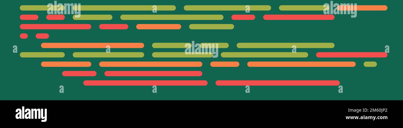 Cartoon coding simulated lines vector illustration Stock Vector Image ...