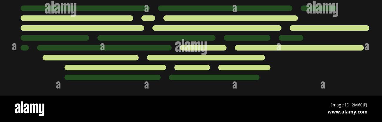 Cartoon coding simulated lines vector illustration Stock Vector Image ...