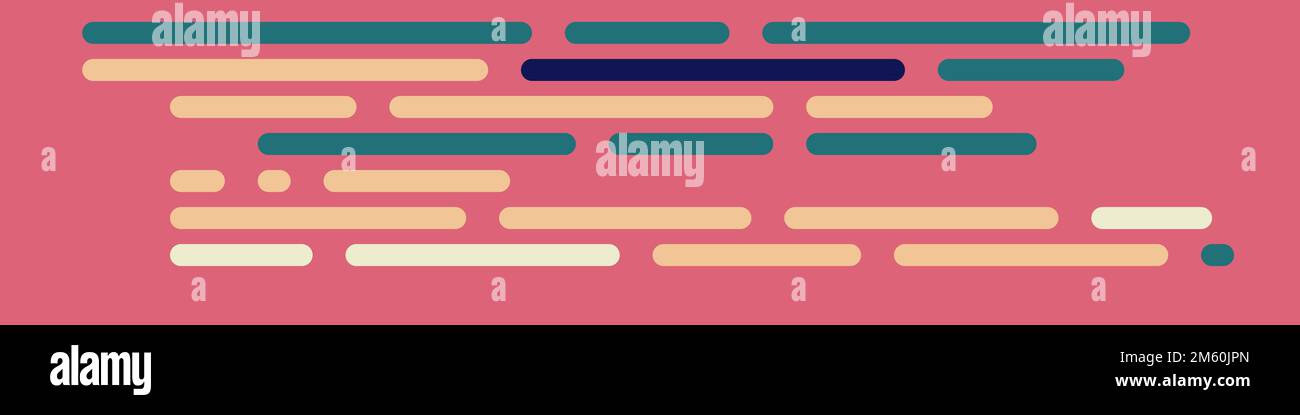 Cartoon coding simulated lines vector illustration Stock Vector Image ...