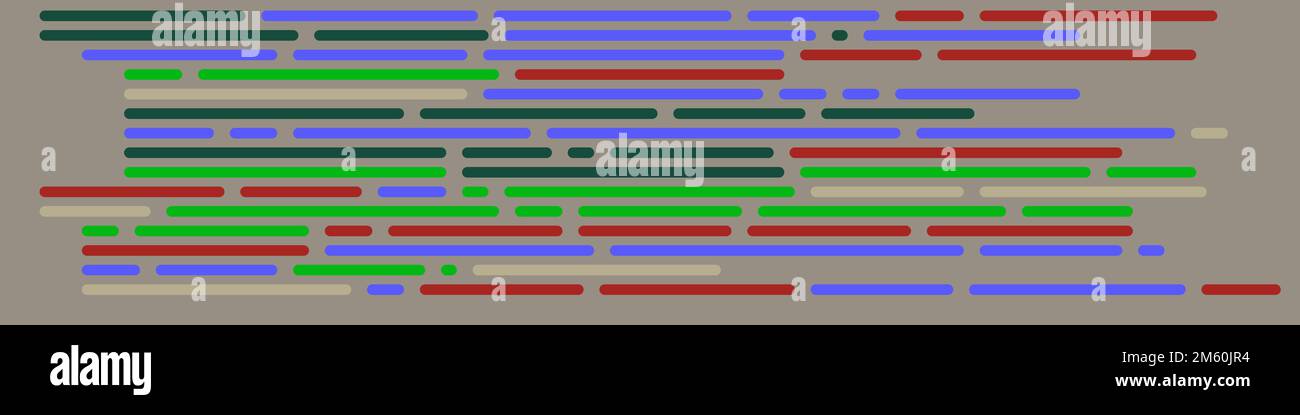 Cartoon coding simulated lines vector illustration Stock Vector Image ...