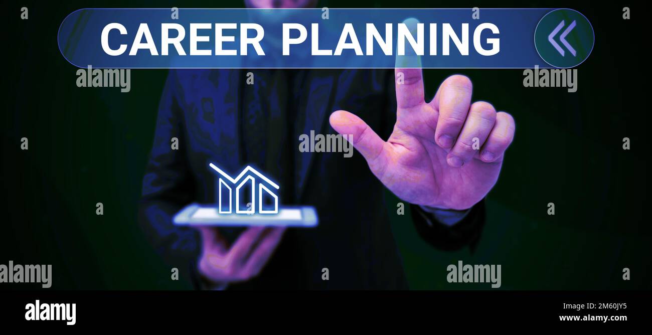 Conceptual display Career Planning. Business approach A list of goals ...
