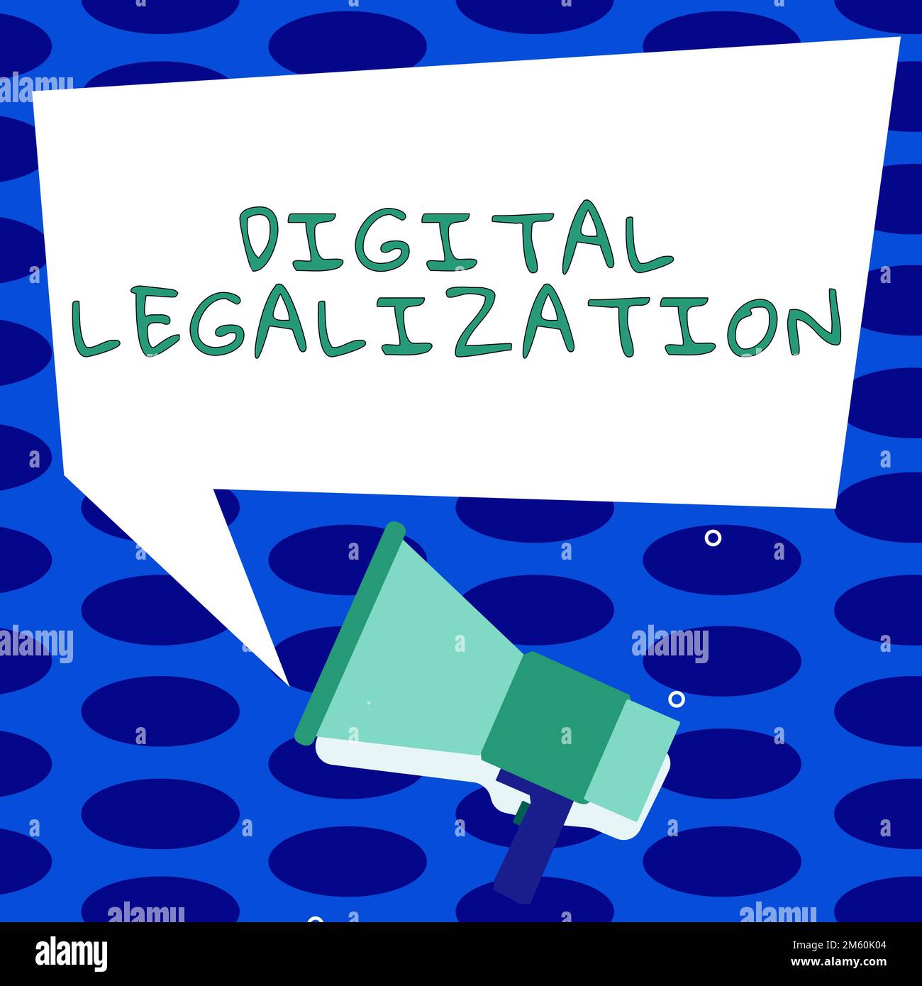 Text showing inspiration Digital Legalization. Concept meaning ...