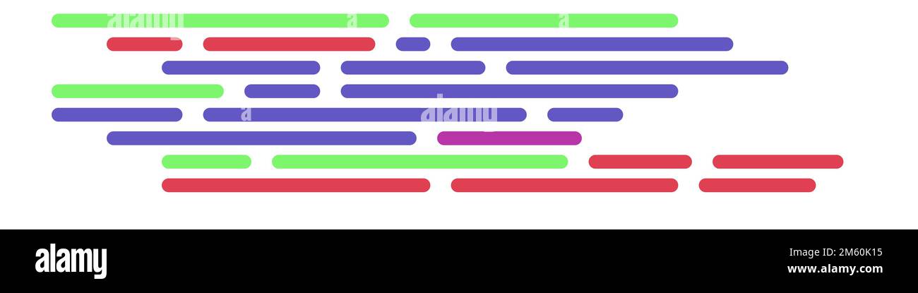 Cartoon coding simulated lines vector illustration Stock Vector Image ...