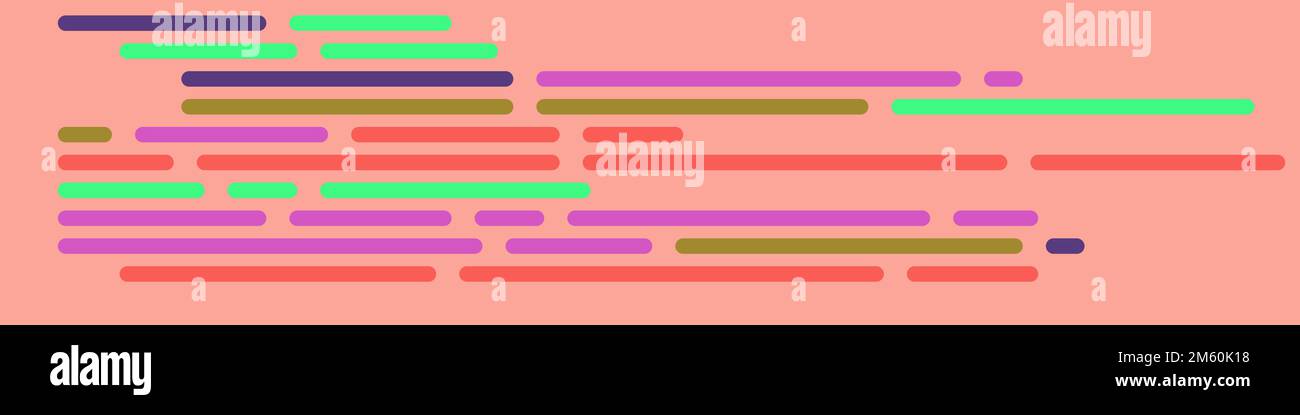 Cartoon coding simulated lines vector illustration Stock Vector Image ...