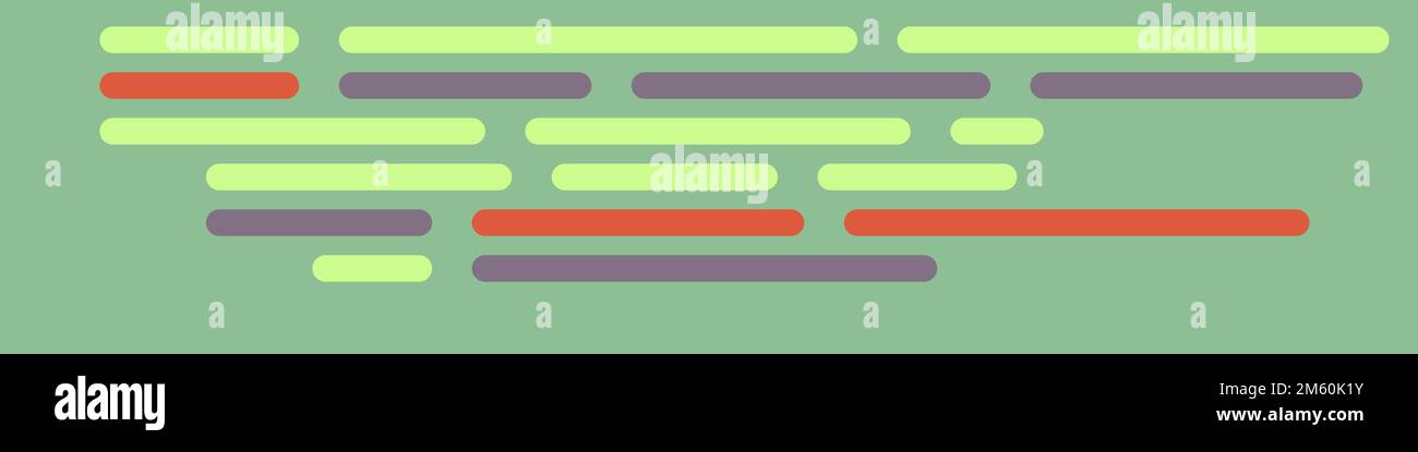 Cartoon coding simulated lines vector illustration Stock Vector Image ...