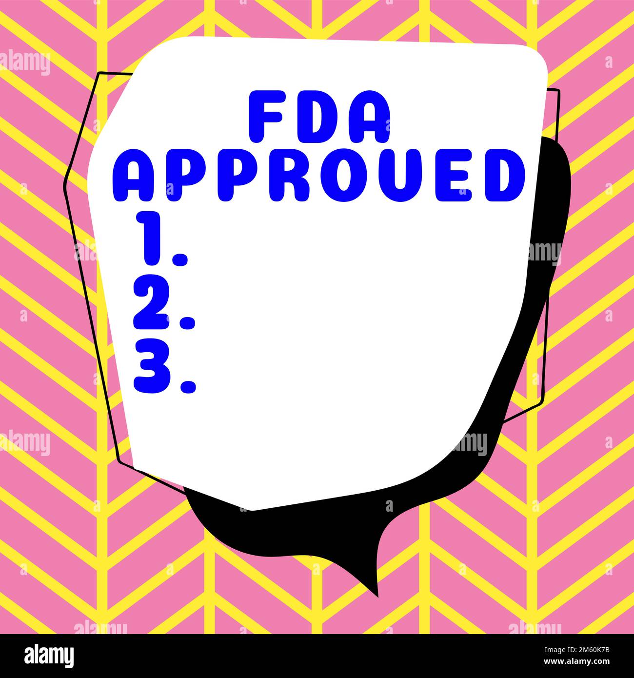 Conceptual display Fda Approved. Business idea FDA agreed the product ...