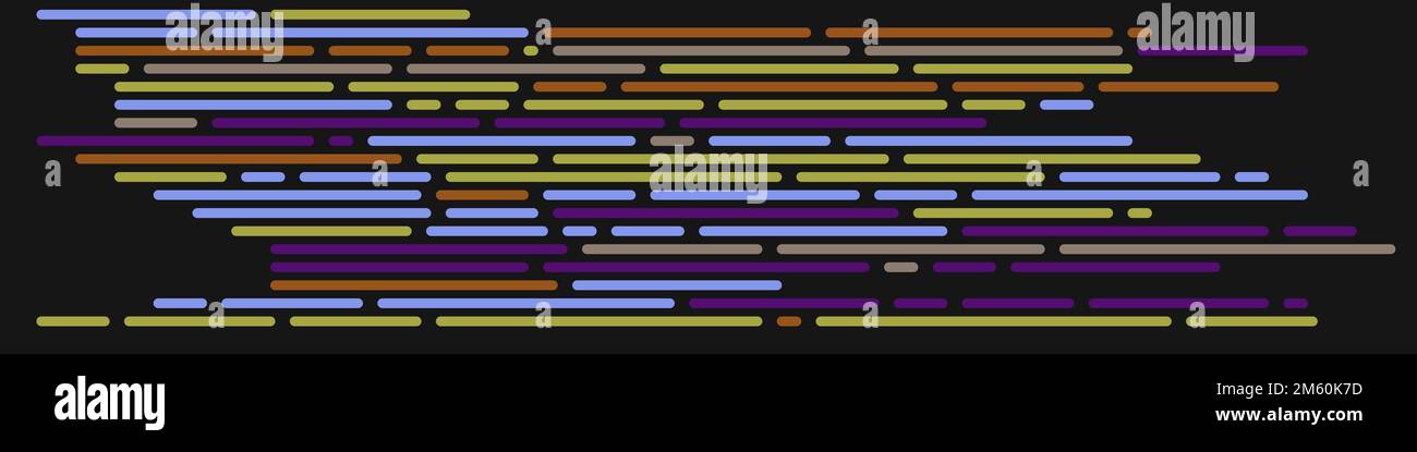 Cartoon coding simulated lines vector illustration Stock Vector Image ...