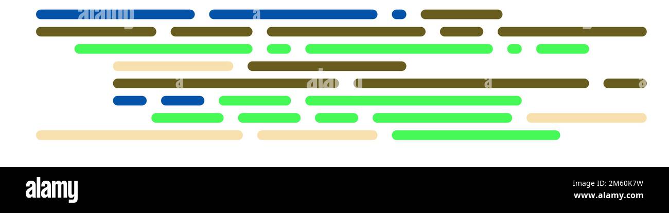 Cartoon coding simulated lines vector illustration Stock Vector Image ...