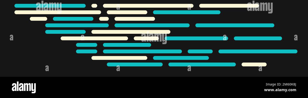 Cartoon coding simulated lines vector illustration Stock Vector Image ...