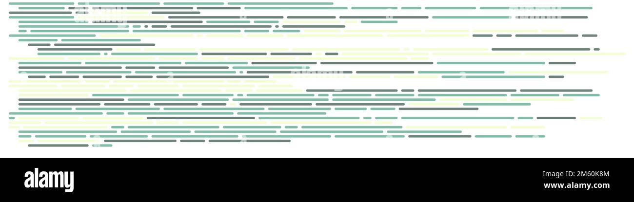 Cartoon coding simulated lines vector illustration Stock Vector Image ...