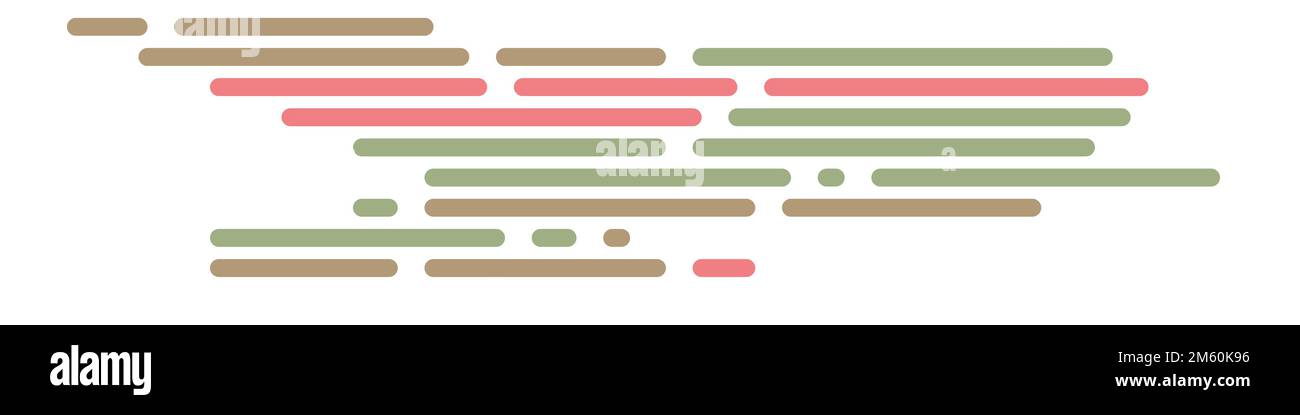 Cartoon coding simulated lines vector illustration Stock Vector Image ...