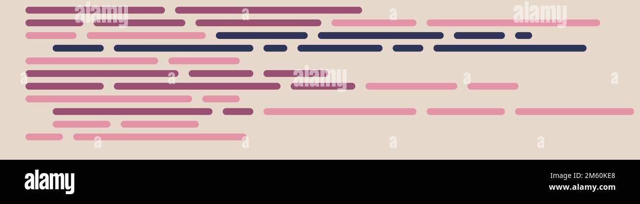 Cartoon coding simulated lines vector illustration Stock Vector Image ...