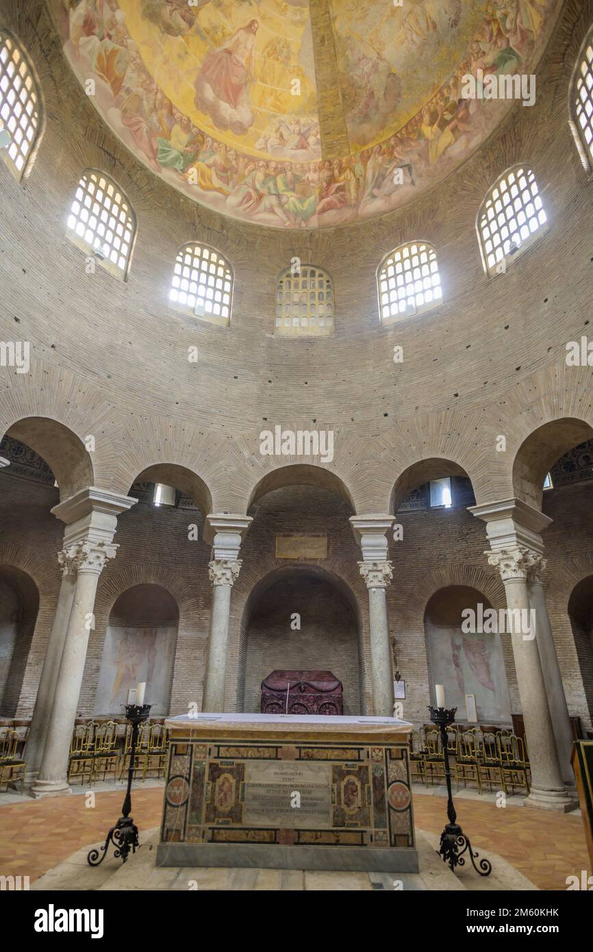 Mausoleum of Santa Costanza, Rome, Italy Stock Photo - Alamy