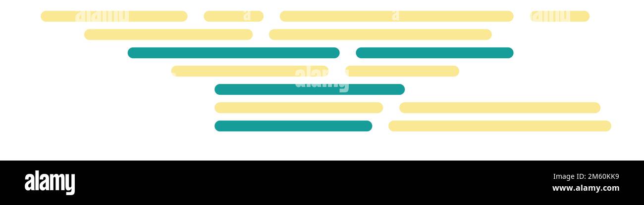 Cartoon coding simulated lines vector illustration Stock Vector Image ...