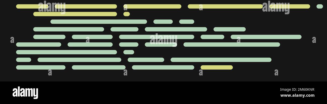 Cartoon coding simulated lines vector illustration Stock Vector Image ...