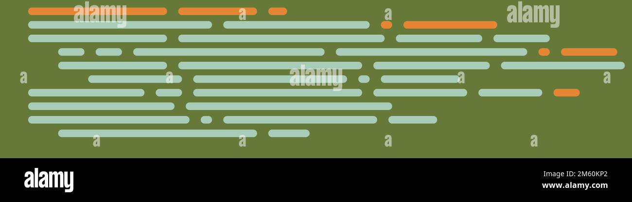 Cartoon coding simulated lines vector illustration Stock Vector Image ...