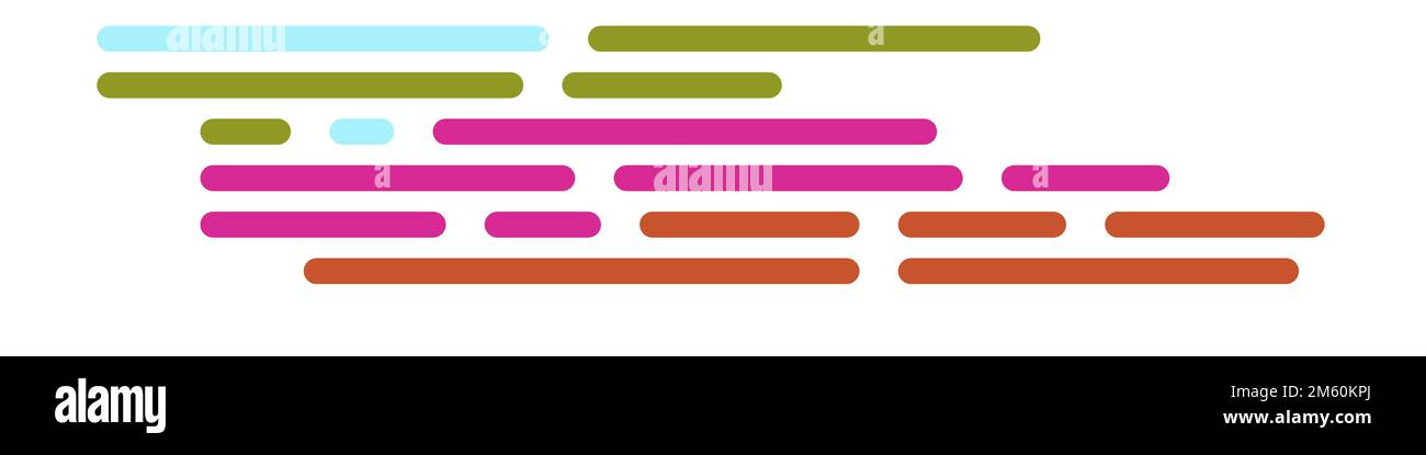 Cartoon coding simulated lines vector illustration Stock Vector Image ...