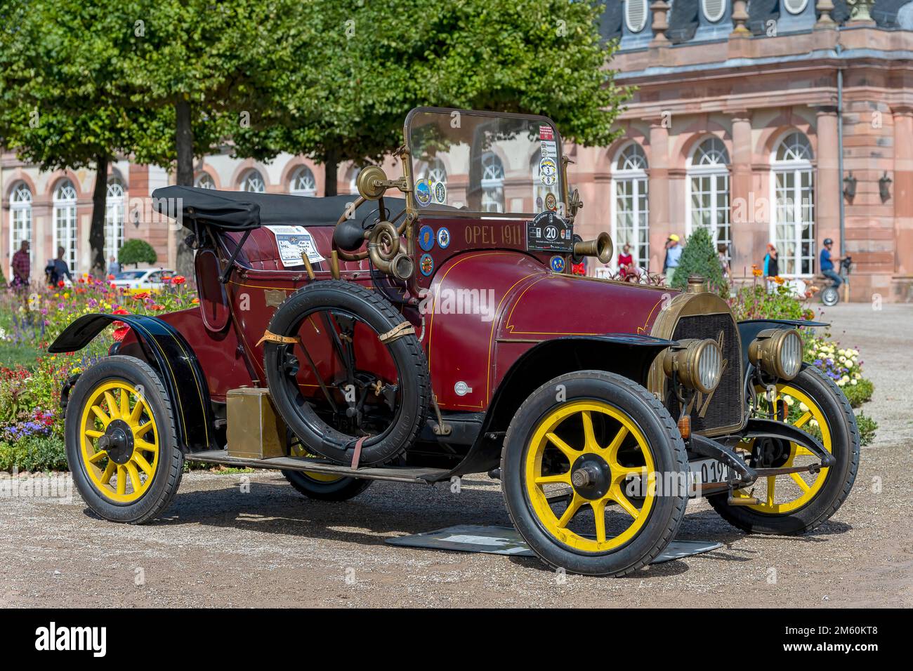 Vintage Opel Torpedo, Germany 1911, 4-cylinder, 4-speed, 1. 100 kg, 50 ...
