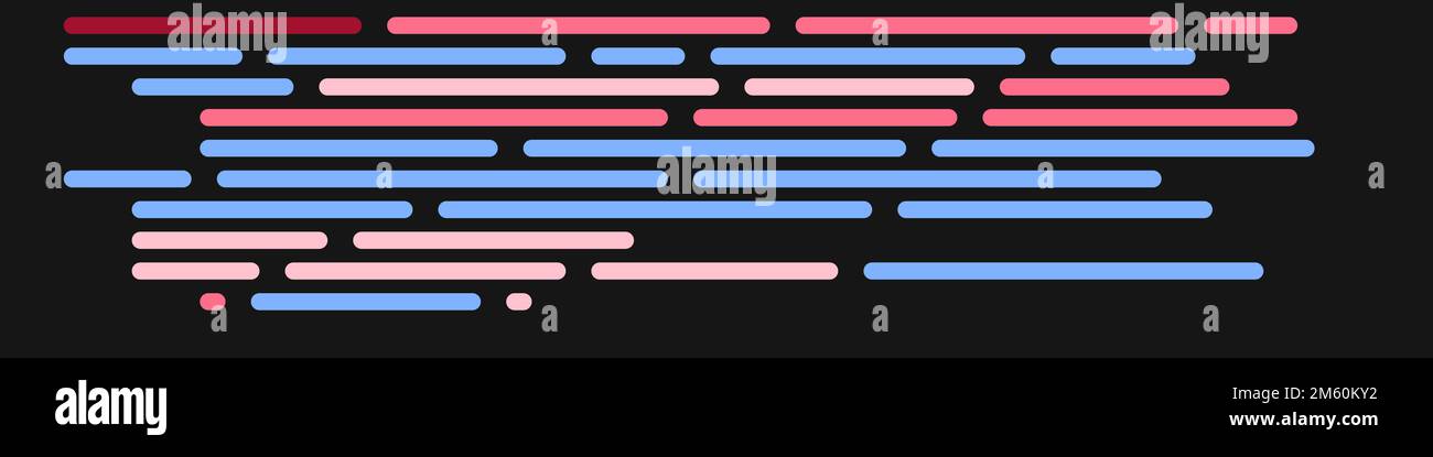 Cartoon coding simulated lines vector illustration Stock Vector Image ...