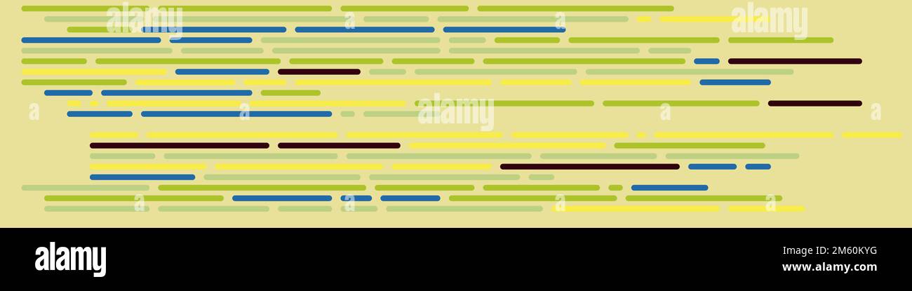 Cartoon coding simulated lines vector illustration Stock Vector Image ...