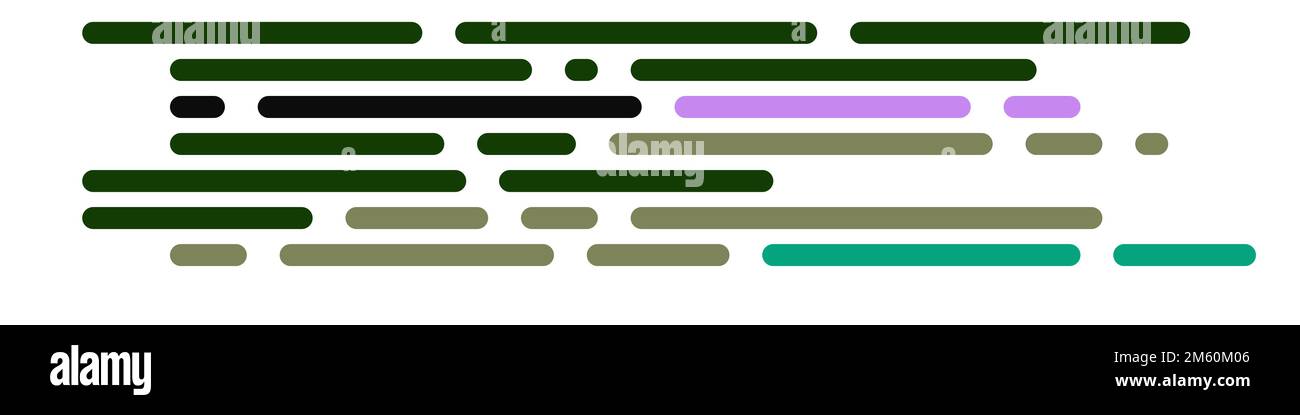 Cartoon coding simulated lines vector illustration Stock Vector Image ...