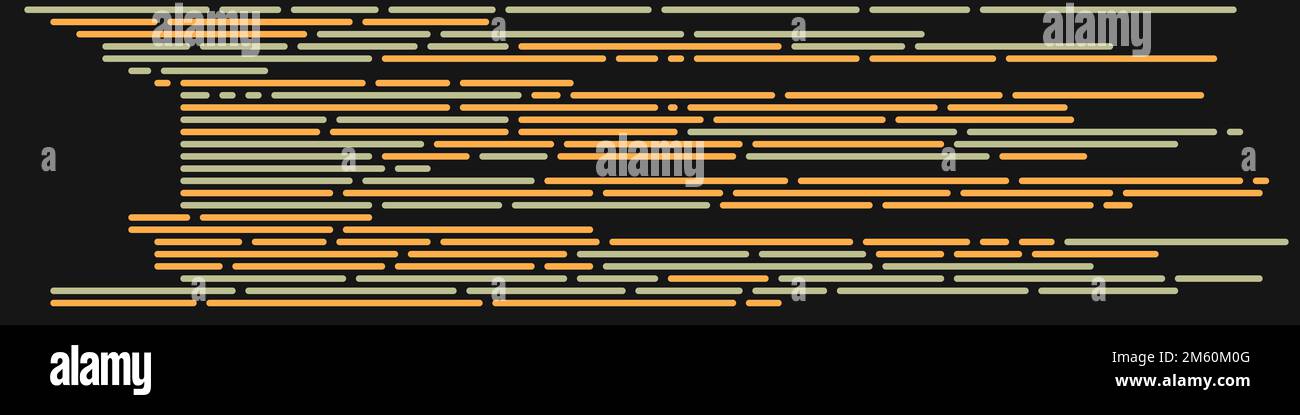 Cartoon coding simulated lines vector illustration Stock Vector Image ...