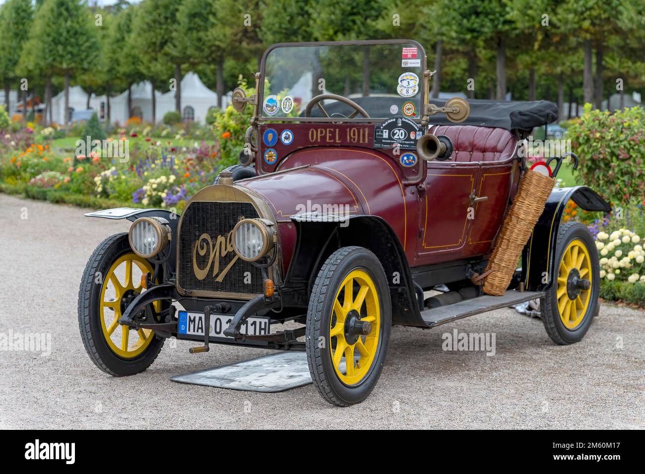 Vintage Opel Torpedo, Germany 1911, 4-cylinder, 4-speed, 1. 100 kg, 50 ...