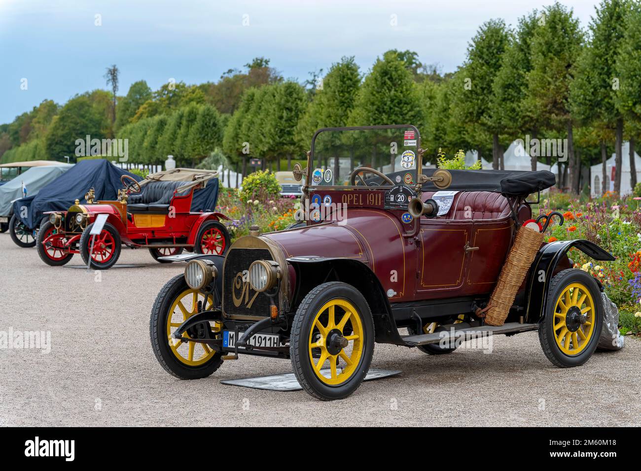 Vintage Opel Torpedo, Germany 1911, 4-cylinder, 4-speed, 1. 100 kg, 50 ...