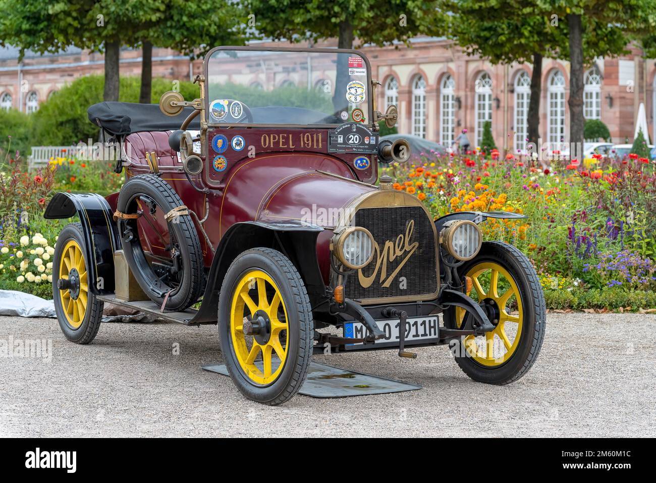 Vintage Opel Torpedo, Germany 1911, 4-cylinder, 4-speed, 1. 100 kg, 50 ...