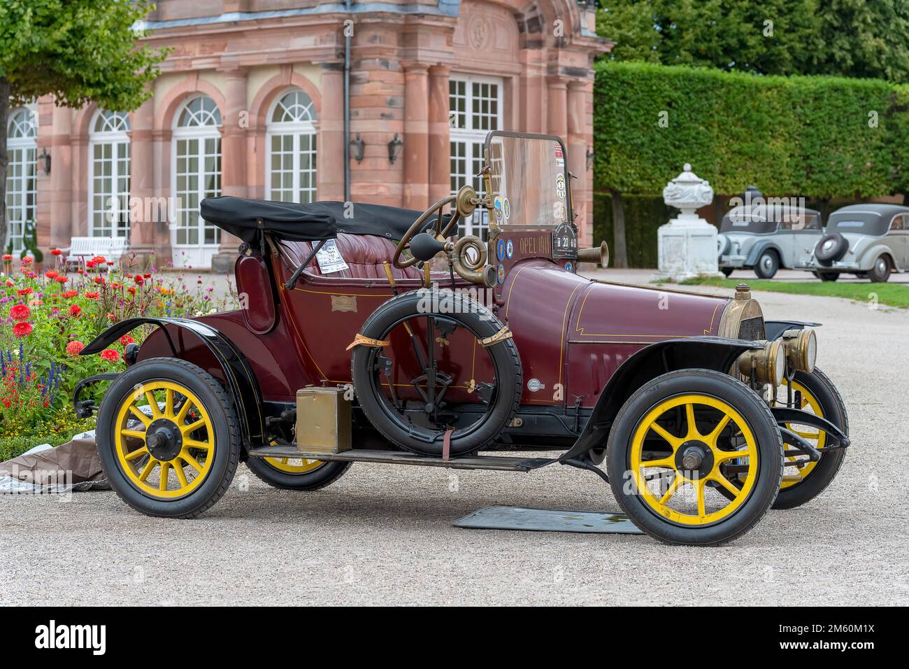 Vintage Opel Torpedo, Germany 1911, 4-cylinder, 4-speed, 1. 100 kg, 50 ...